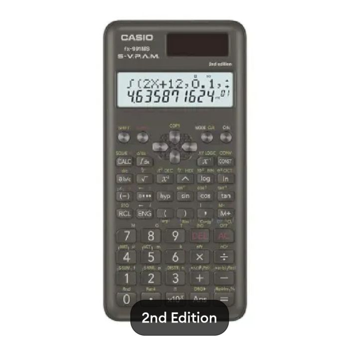 Casio 2nd Edition Scientific Calculator FX 991MS Brand New 2 Line ...