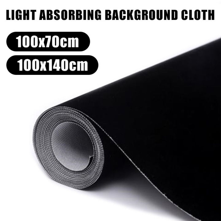 Black Background Screen Flocking Photography Photo Booth Backdrop Light ...