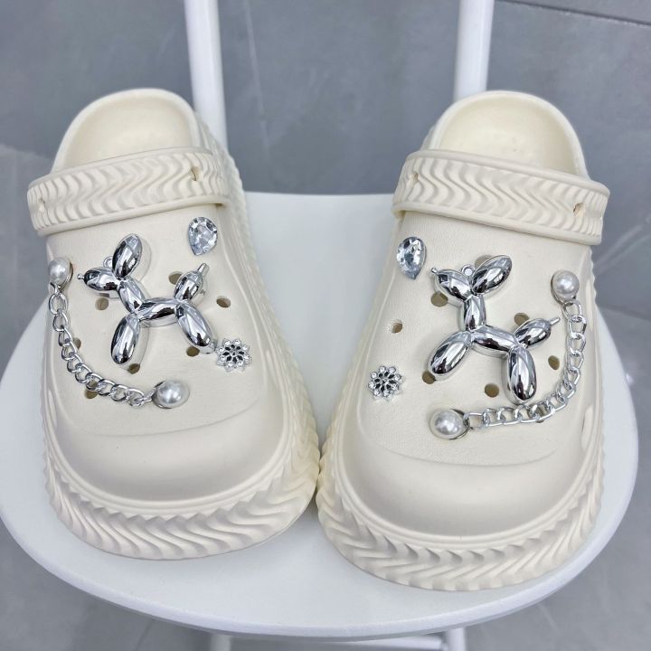 Crocs Pop 100 Accessorize Balloon Dog Solid Color Premium Brick DIY ...