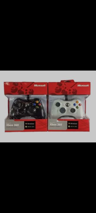 Microsoft Xbox 360 Wired Gamepad PC Windows 10/8/7/XP USB2.0 Joystick ...