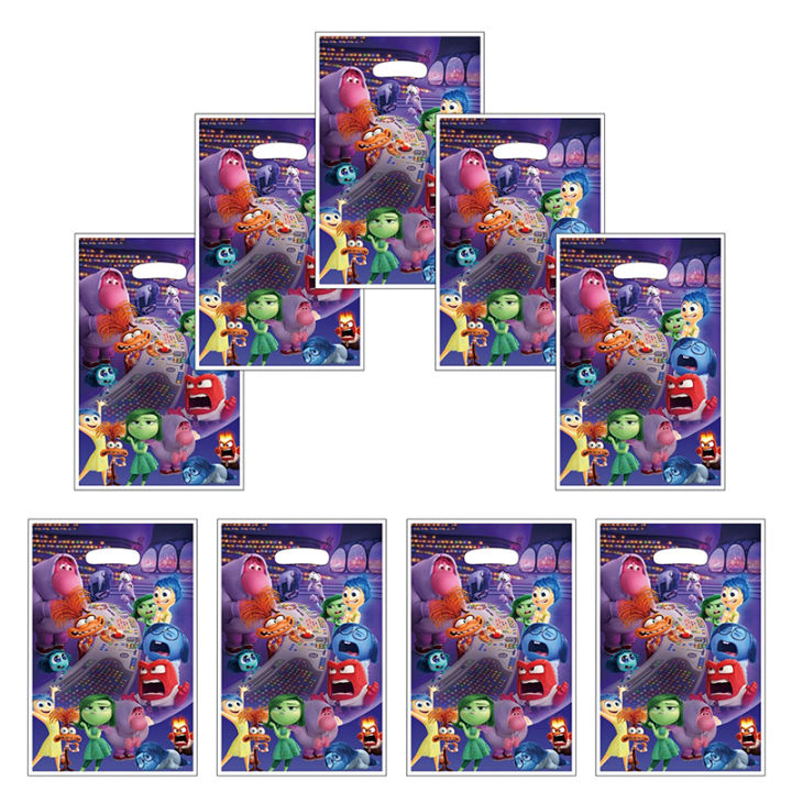 30pcs Inside Party Gift Bags with Handle Inside Out 2 Themed Party Baby ...