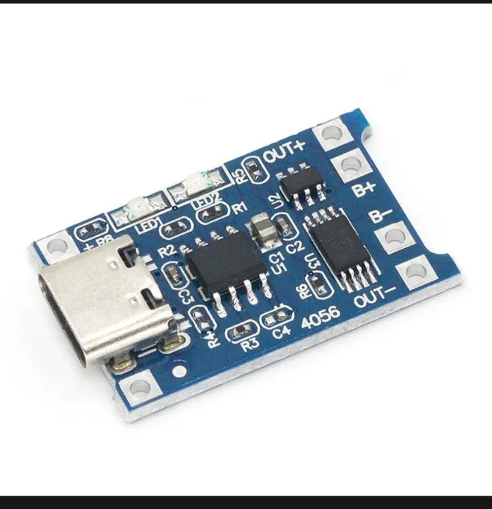 tp 4056 charging module for 18650 cell with type c charging port | Daraz.pk