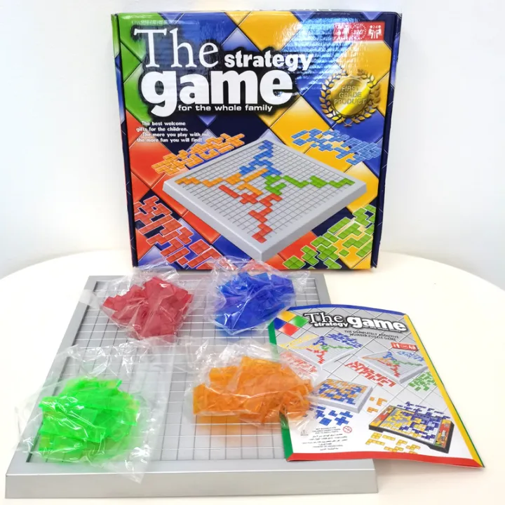 Intellectual Puzzle Blokus Board Game English Version Party Games For ...