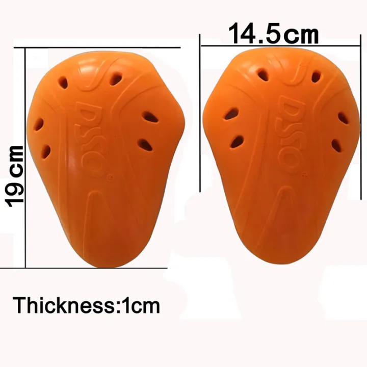 CE Level 1 2 Armor Motorcycle Kit Certified Knee Elbow Guards Motocross ...