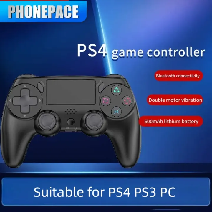GamePad Wireless Bluetooth Controller Dual Vibration Six Axis With ...