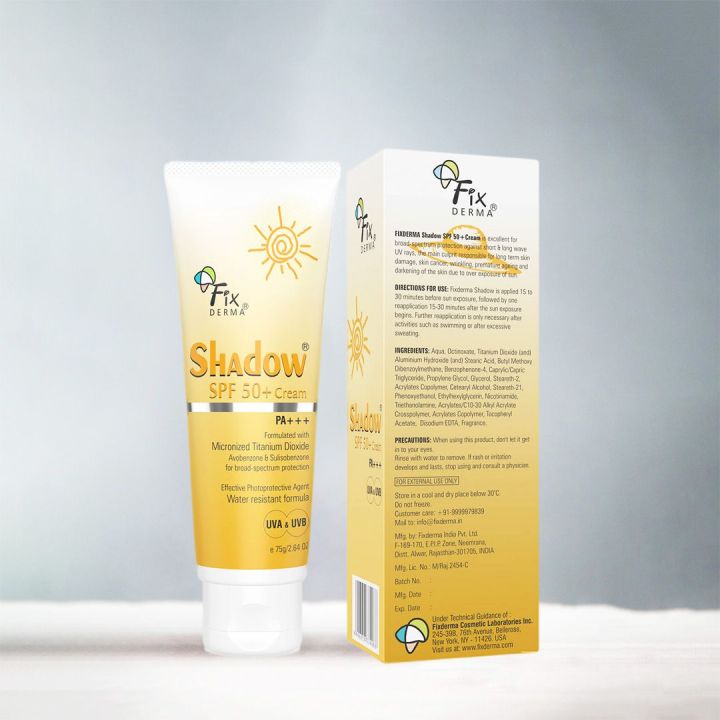 Fix Derma Shadow SPF 50+ Cream 75g | Daraz.com.np