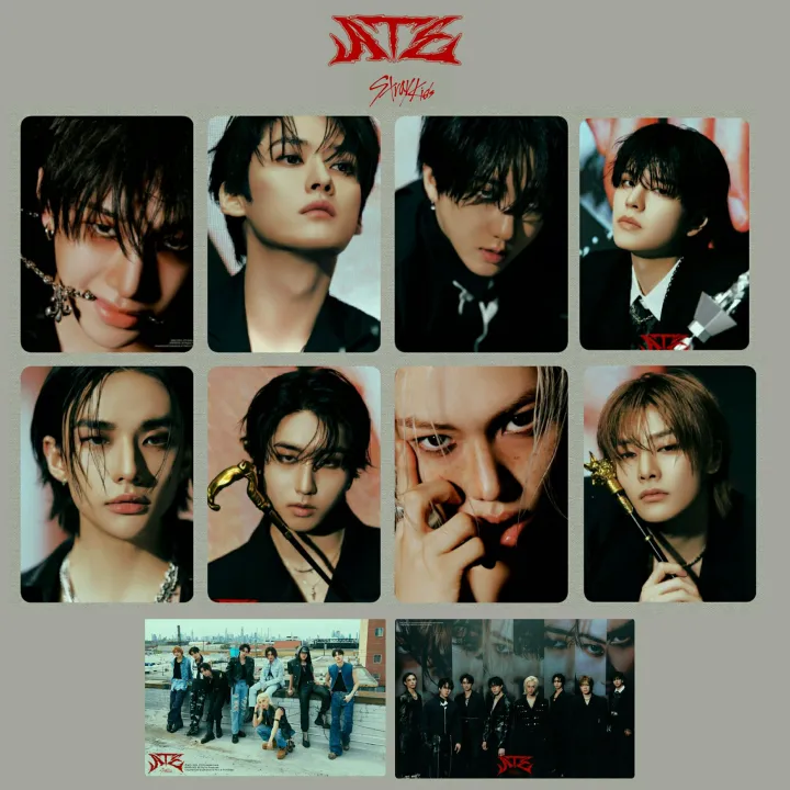 kpop skz“ ate“ version 1 double sided photocards set of 10 | Daraz.pk