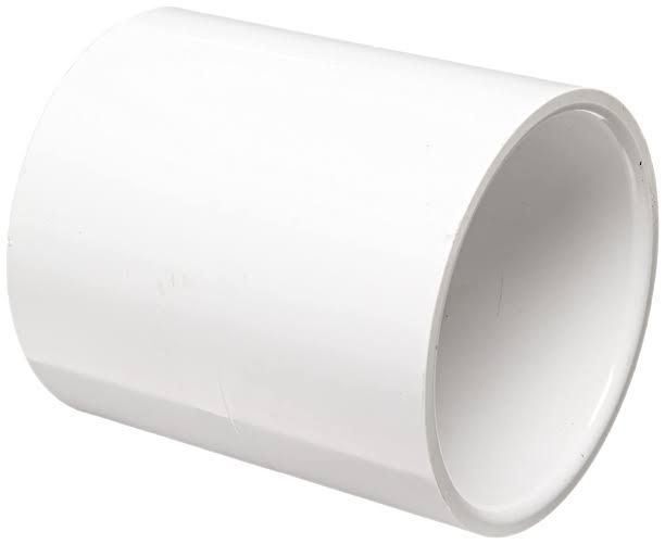 5ps White PVC Coupling - 1/2" Slip socket pvc pipe fittings socket ...