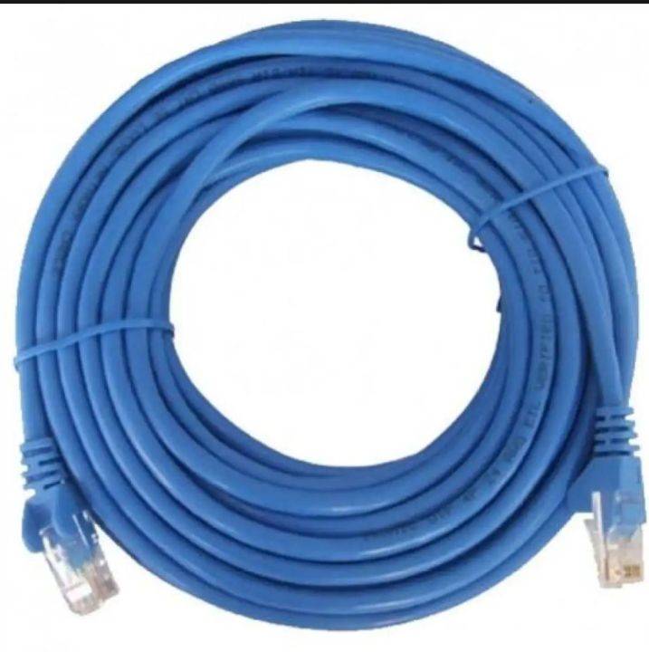 10 Meter Networking Ethernet Lan Cable Cat 5E, Readymade Internet cable ...