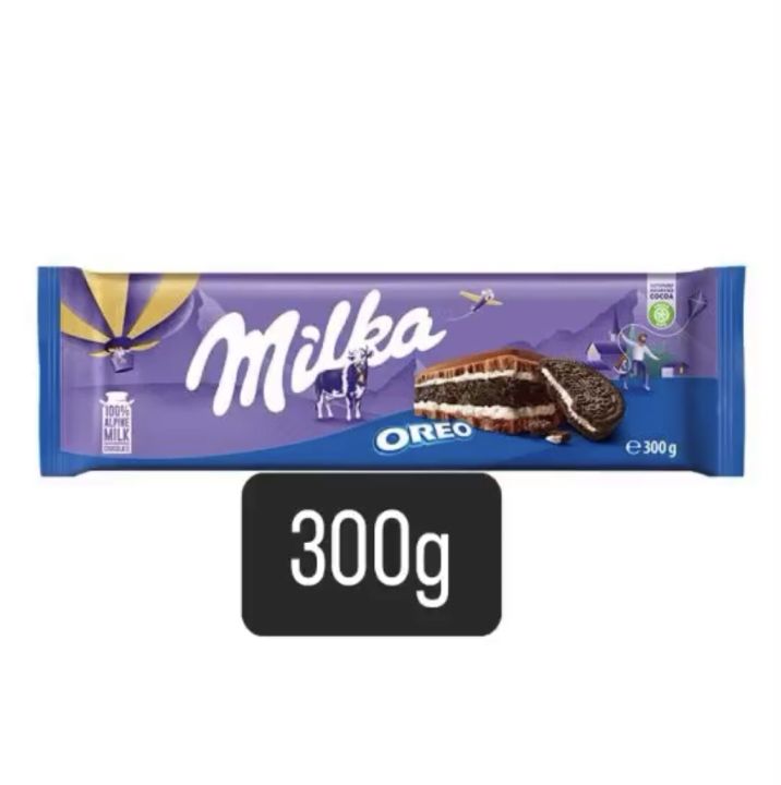 Milka chocolate with oreo 300g | Daraz.lk