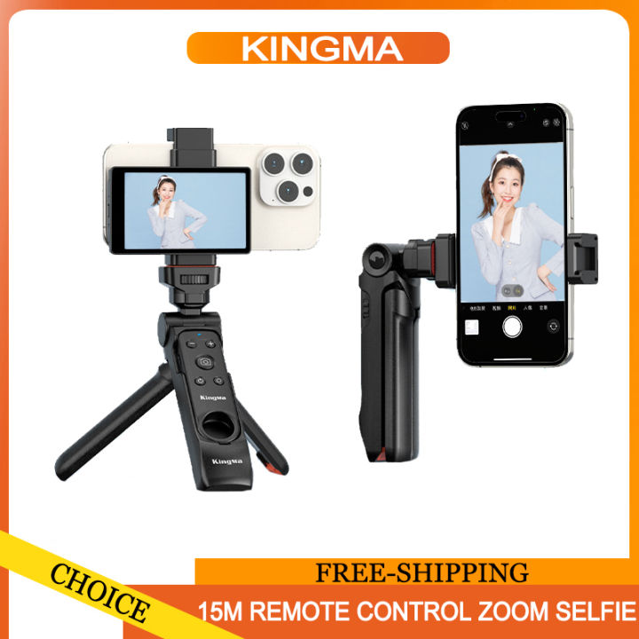 Kingma BM-MPH1 Mobile Phone Bluetooth Remote Control Zoom Handle Selfie ...