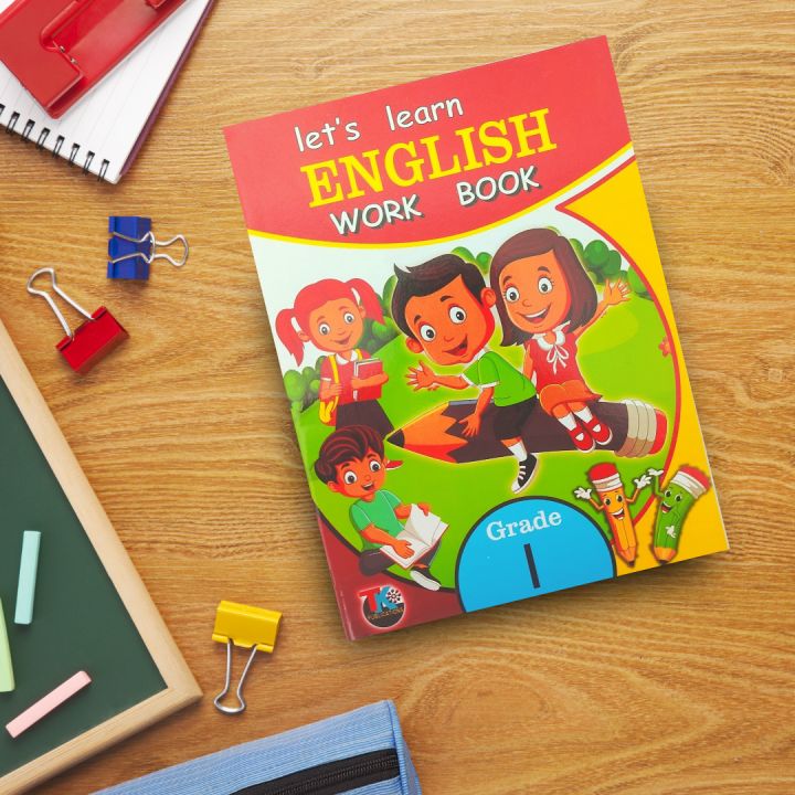 English Work Book | 30+ Activity Book | English Workbook For Kids A4 ...