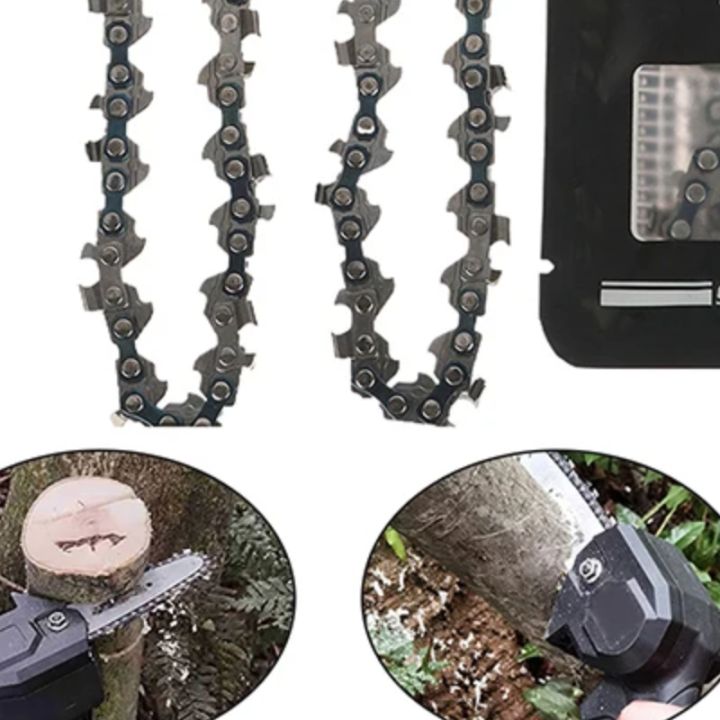 4/6/8/12/14/16 Inch Metal Chainsaw Chain Spare Parts Link Chainsaw Saw ...