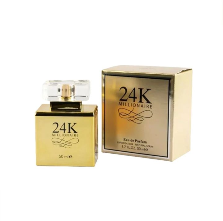 24K Millionaire Gold - Long Lasting Original Fragrance Perfume | Daraz.pk