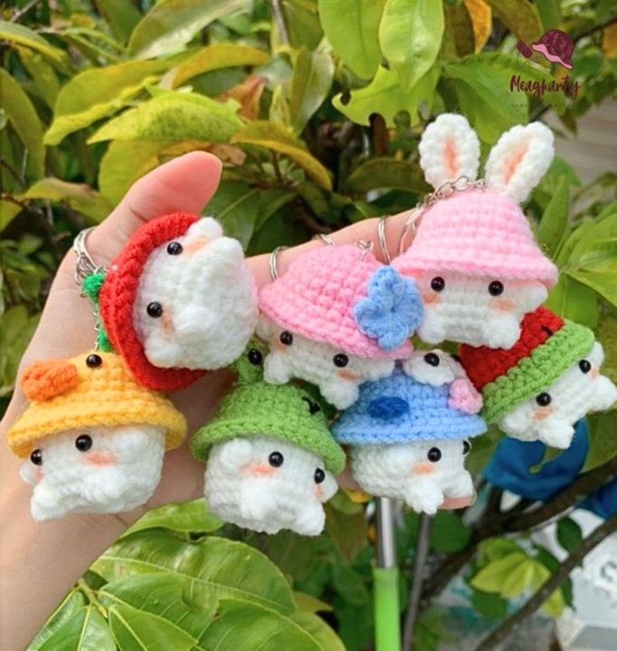 Mushroom Keychains | Handmade Crochet keychains | BnB | Daraz.pk