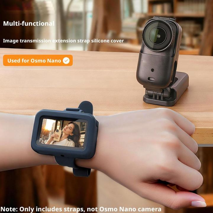 Wristband For DJI Osmo Nano Camera Mount Image Transmission Silicone ...