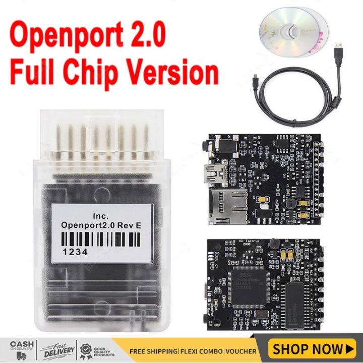 Custom chip accessories for tactrix OpenPort 2.0 ECU PCB OBD2 OBDII ...