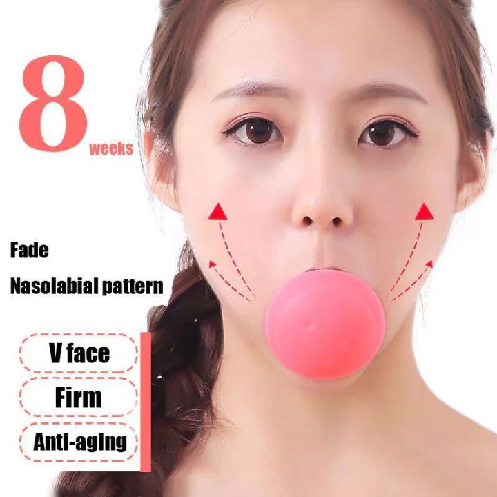 Jaw Exerciser Silicone V Face Facial Lifter Face Exerciser for Jawline ...