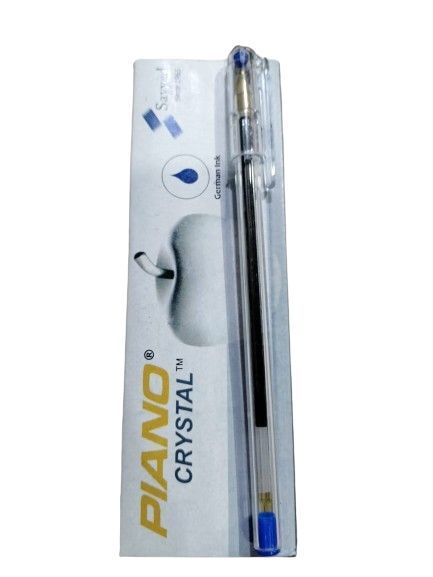 Piano crystal blue (balpoint) pen | Daraz.pk