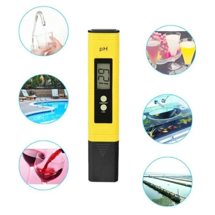 Water Quality Tester High Precision PH Meter: 0.01 PH Accuracy 0-14 PH ...