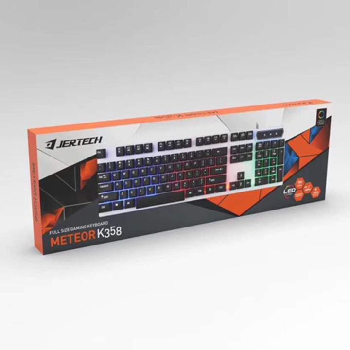 Jertech Gaming Keyboard K358 High Quality wired | Daraz.lk