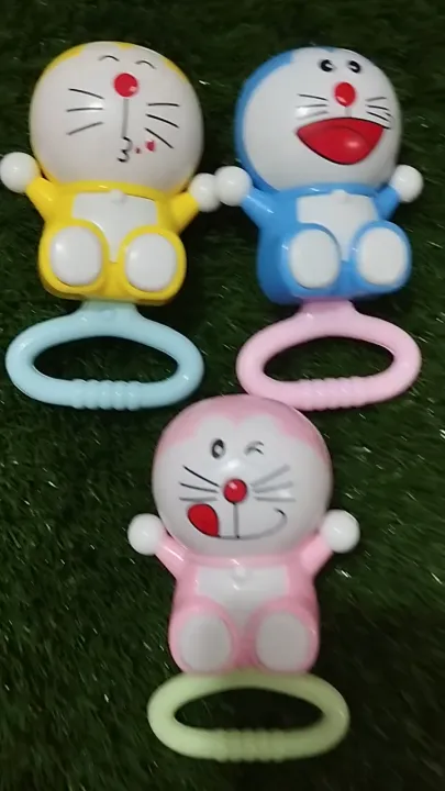 3pcs Doraemon Set Shake bell for kids chankana | Doraemon Cartoon | 3 ...
