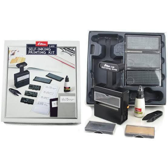Shiny Printing Kit Self Inking S 600 Make Your Own Stamp | Daraz.pk