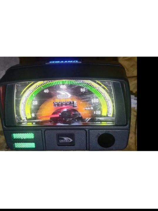 United CD70 MotorCycle speedo Meter with Led Light Meter | Daraz.pk
