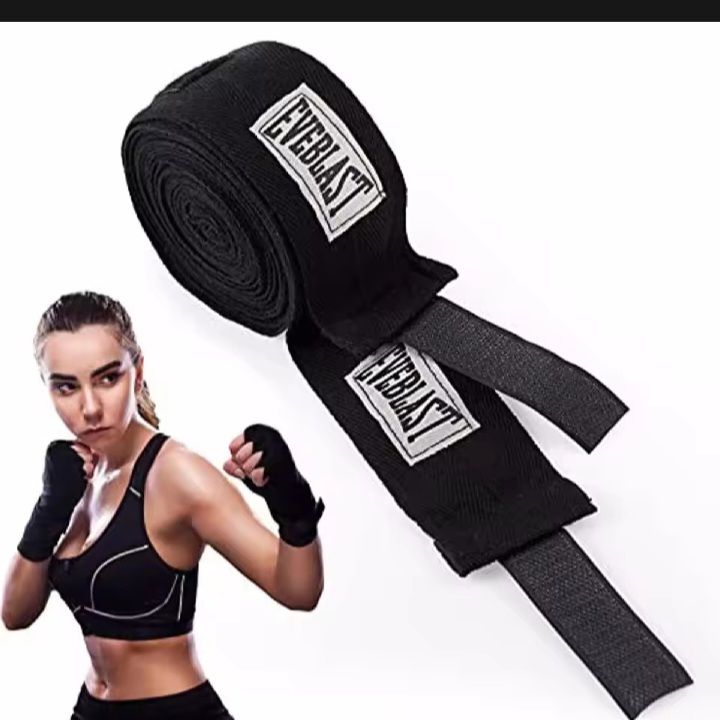 Hand Wraps for Boxing, MMA & Gym (1 Pair) TElastic Hand Bandages ...