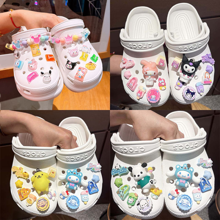 New Sanrio Kuromi Kawaii Shoes Accessories Cartoon Peripheral ...