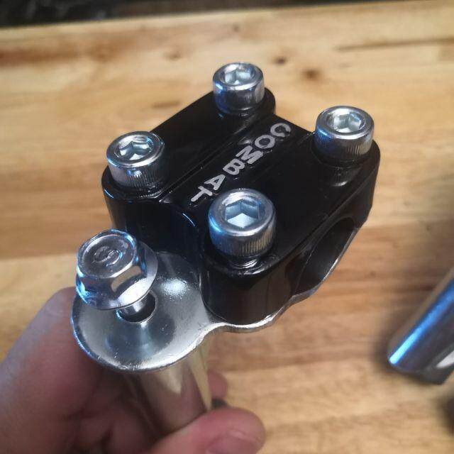 BMX bicycle handlebar neck, genuine combat brand, aluminum cap. | Shop ...