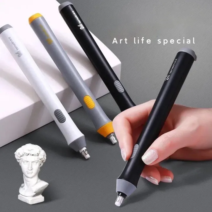 Electric Erasers Less Rubber Crumb Thick/Thin Rubber can be Changed ...