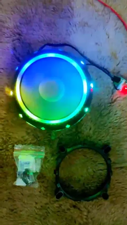 Cup Cooling Fan COOLMOON UFO RGB CPU RGB Color | Daraz.lk