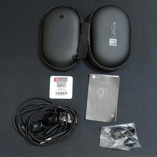 UiiSii HM13 In-Ear Earphone with Microphone and Pouch Bag | Daraz.com.bd