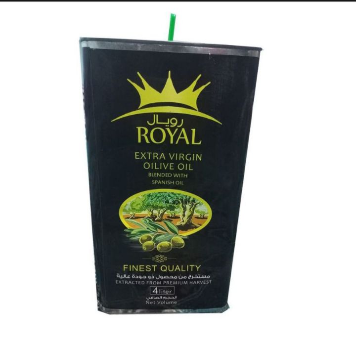 Royal Olive Oil Extra Virgin Import From Italy 4Ltr | Daraz.pk