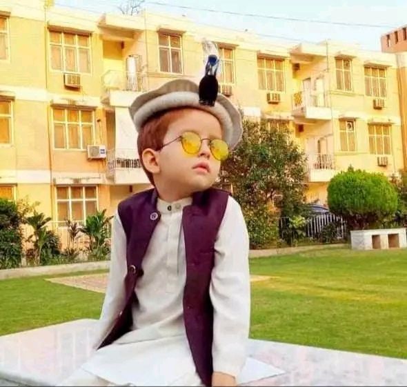 chitrali cap for baby boy pakol with feather | Daraz.pk