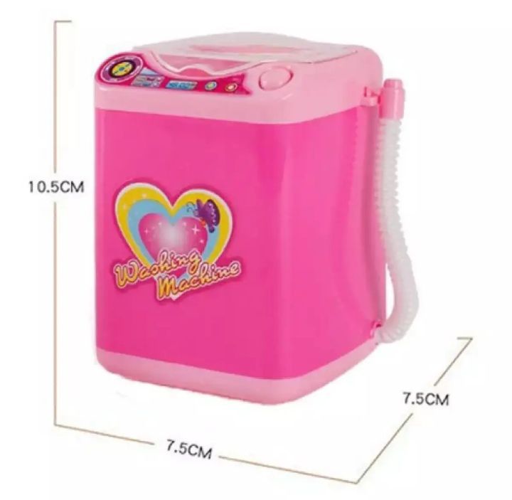 kids home appliance mini washing machine toy with water rotation and ...