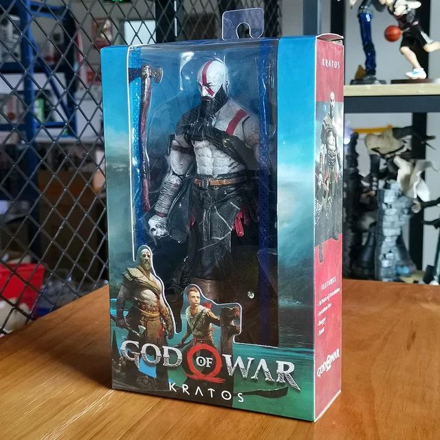 19cm God War Kratos Actoin Figure PS4 Game God War PVC Action Figure ...