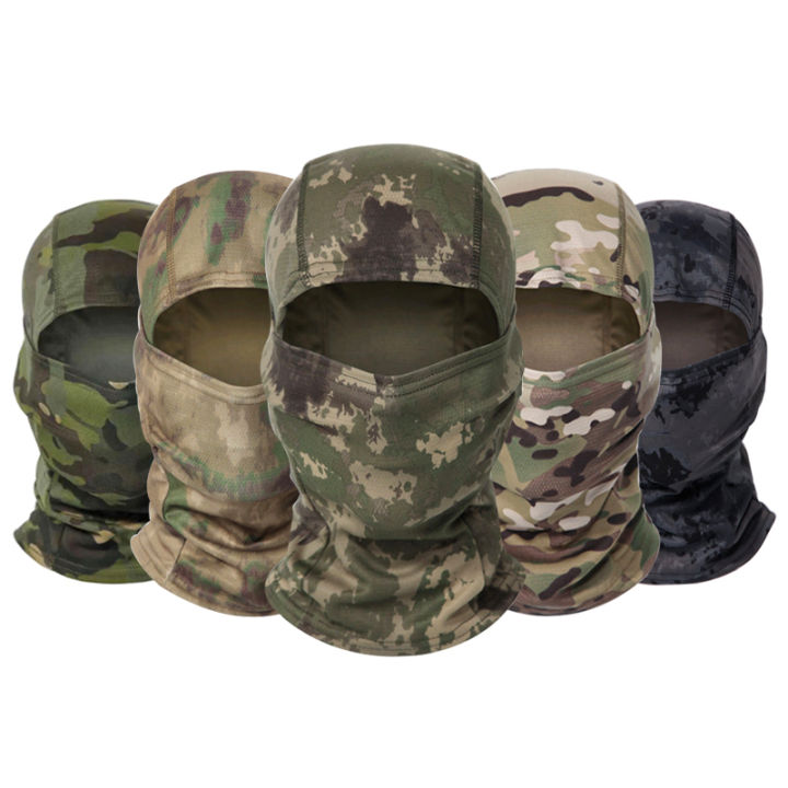 Camouflage Balaclava Hat Cycling Full Face Mask Outdoor Sports Hunting ...