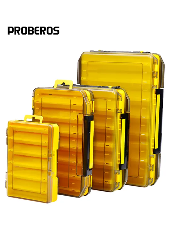 Versatile 10-Cell Double-Sided Fishing Tackle Box - Durable, Easy ...