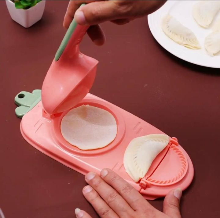 2 2-in-1 Dumpling Maker Pitha Maker, Manual Dough Presser Dumpling ...