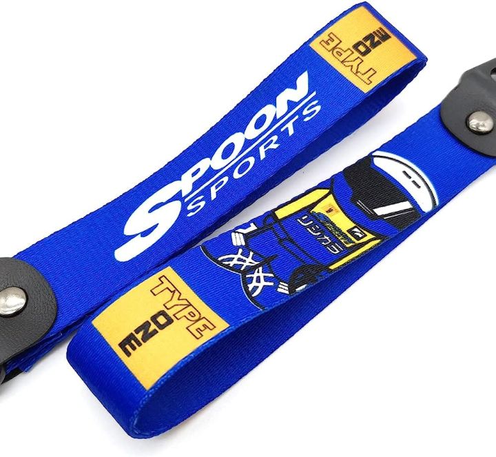 Keychain 1PCS Car Motorcycle key chain nylon embroidery racing JDM ...