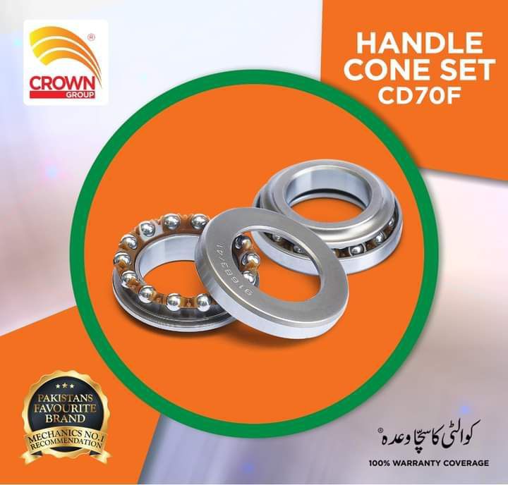 Crown Handle Cone set For CD 70 &125 cc Motercycles | Daraz.pk