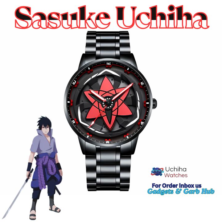 Sasuke Uchiha Sharinggan Watch (Original) | Daraz.com.bd