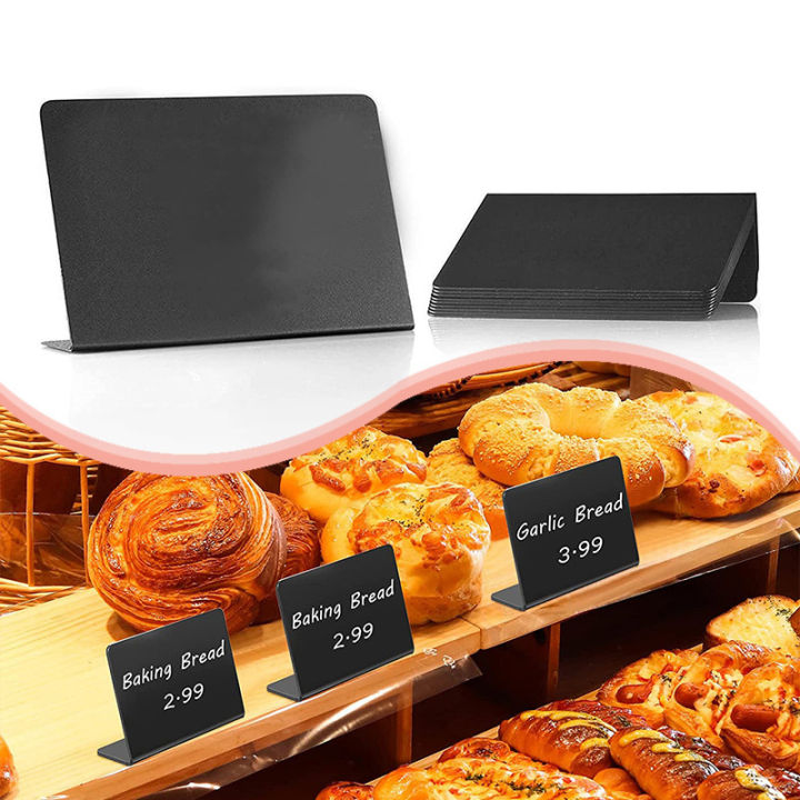 5Pcs Mini Chalkboard Sign With Base Place Cards Name Tags Handheld Menu ...