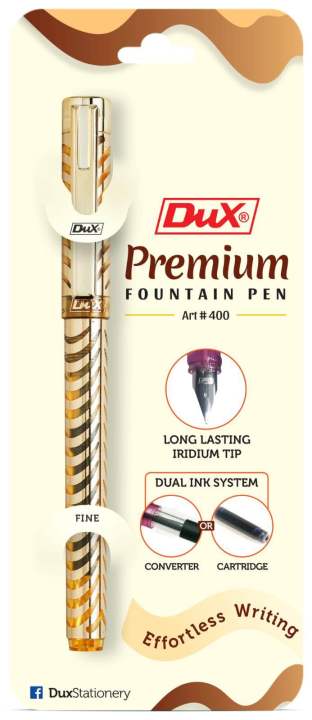 Dux Premium Fountain Pen DX-400 (Pack of 10 Pcs) | Daraz.pk