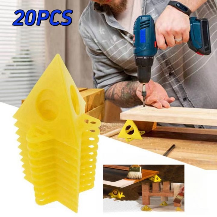 10/20 Pieces Woodworking Paint Triangular Stand Plastic Spacer Painted ...