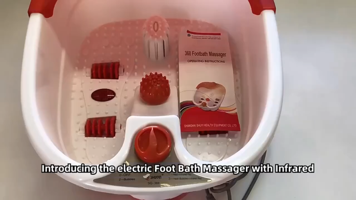 Premium Foot Spa Bath Massager Machine – Steam Sauna with 4 Pedicure ...
