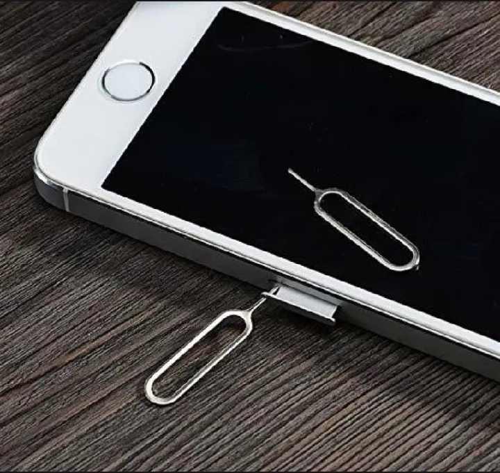Sim Card Ejector Pin - Metallic Sim Ejector - Pack Of 1 -100% Original ...