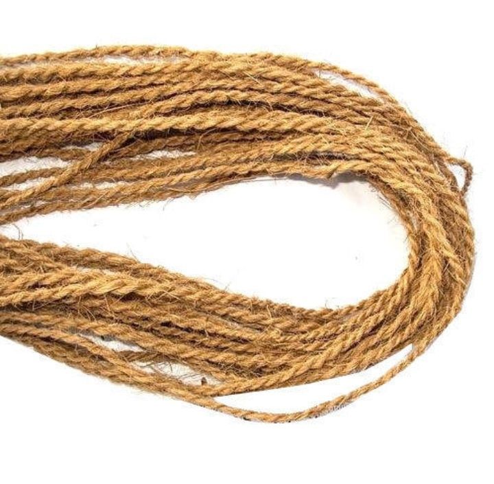 Kohu Lanu / Coconut Coir Fiber Coco Natural Twisted Ropes | Daraz.lk